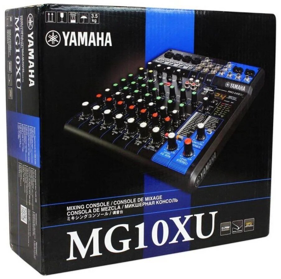 YAMAHA MG10XU Аналоговый микшерный пульт