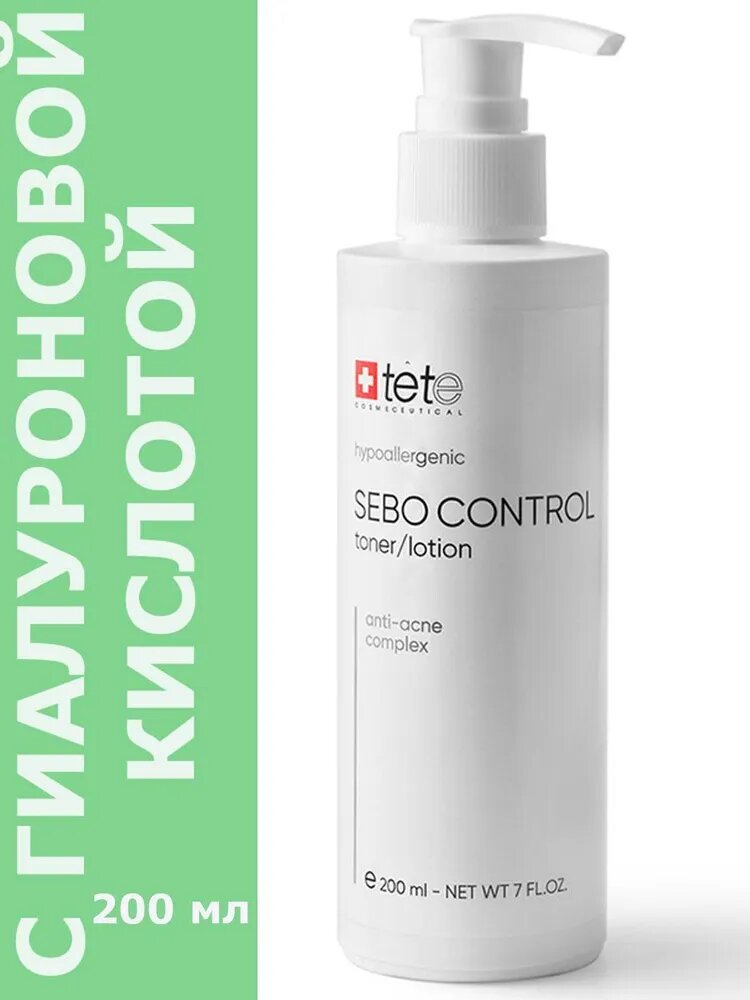 Тоник c анти-акне комплексом Toner Sebo Control TETe Cosmeceutical 200 мл