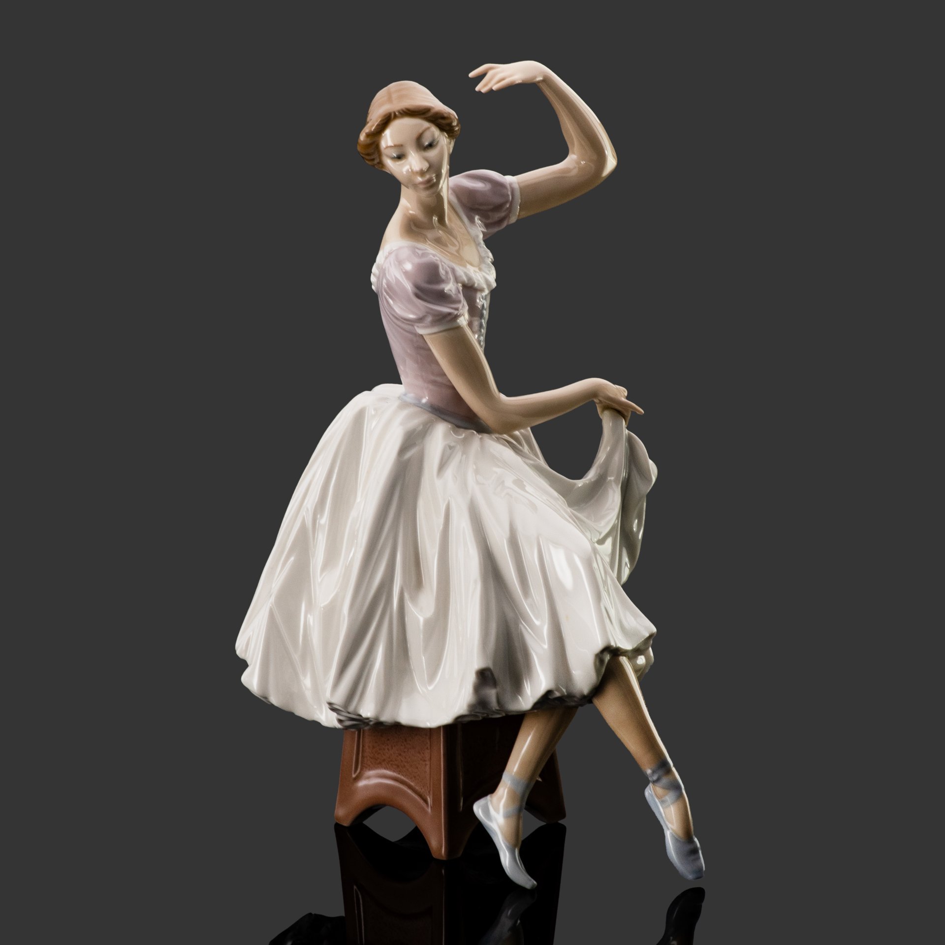 Статуэтка "Балерина", автор Vincente Martinez, Lladro, фарфор, роспись, Испания, 1980-1990 гг.