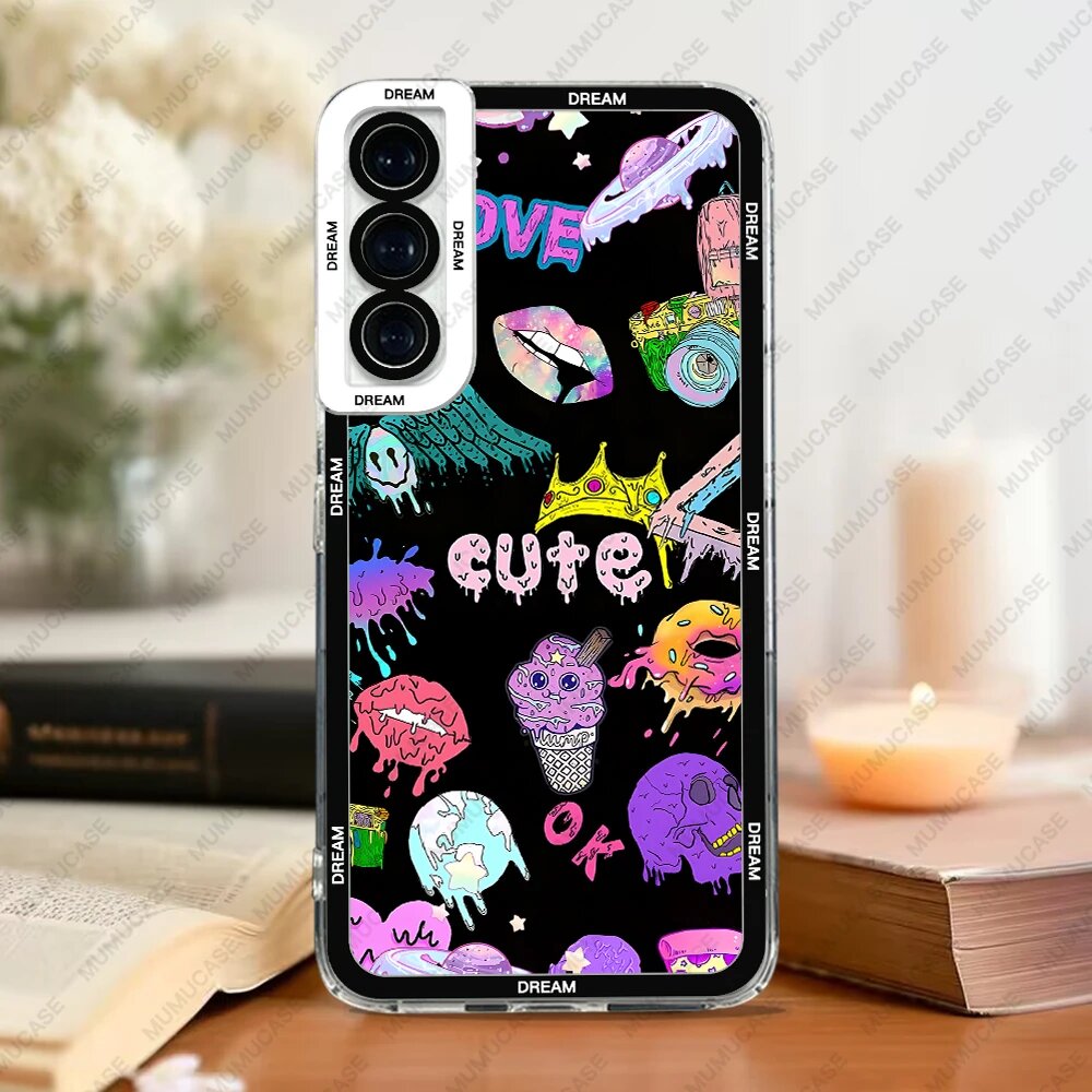 Чехол для Samsung Galaxy S24 S20 S21 FE S22 S23 Ultra A13 A32 A33 A50 A52 A53 A73 A54 E04, S24 Plus