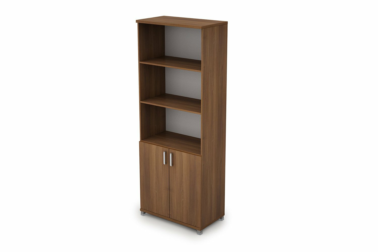Шкаф для документов Hoff Avance 80х211,6х45, ЛДСП, цвет шамони тёмный