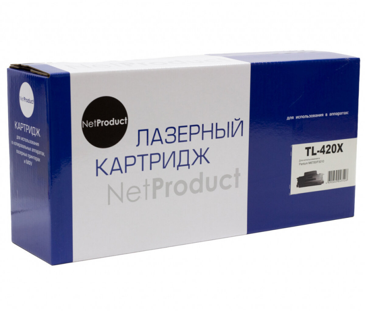 Тонер-картридж NetProduct (N-TL-420X) для M6700/P3010, 6К