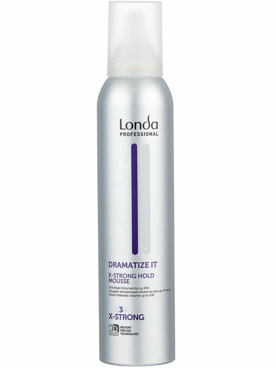 Пена для волос Londa Dramatize Professional, экстрасильная фиксация 200мл
