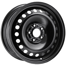 Стальной колесный диск Trebl X40017 7x17/5x105 D56.6 ET42 Black