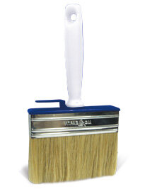 Кисть-макловица, натуральная щетина, пластиковая ручка 013412 управдом профи (Артикул: 4100000614; Размер 30х70 мм)