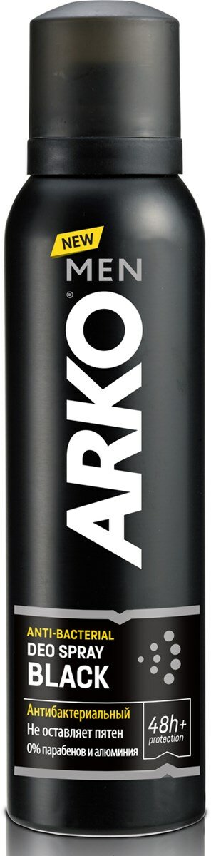 Дезодорант Arko Men Black, 150мл