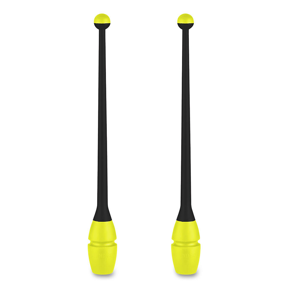 Булавы для художественной гимнастики Indigo In018, длина 41 см, каучук, вставляющиеся (41 см)