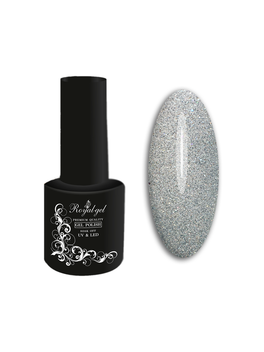 Гель лак Royal-gel "Ночной бриллиант" 10 мл. NDG01