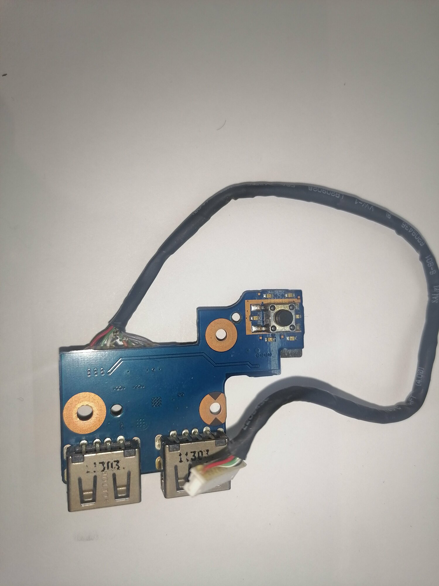 Плата USB с кнопкой включения Samsung NP300V5A (BA-92-0835OA)