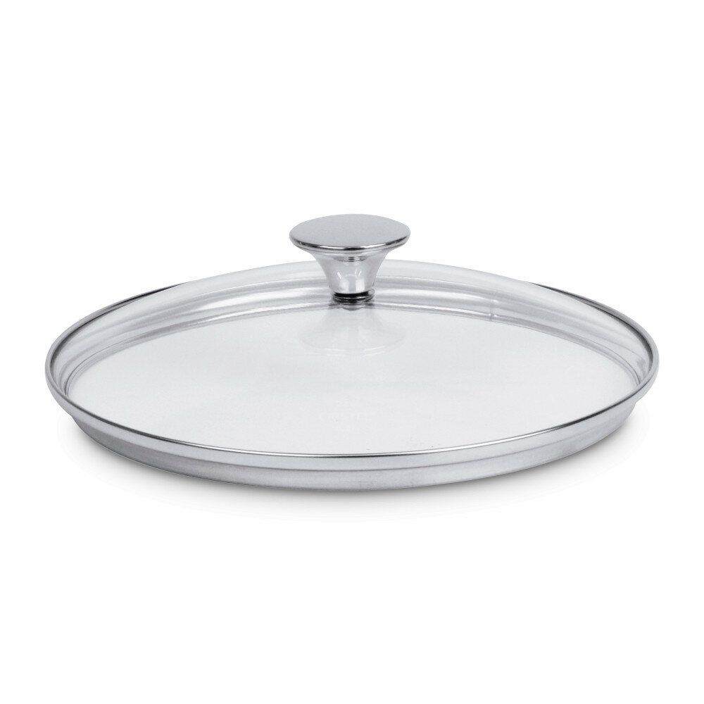 Крышка 28 см, материал стекло + нержавеющая сталь, Cristel, Франция, CWMK28