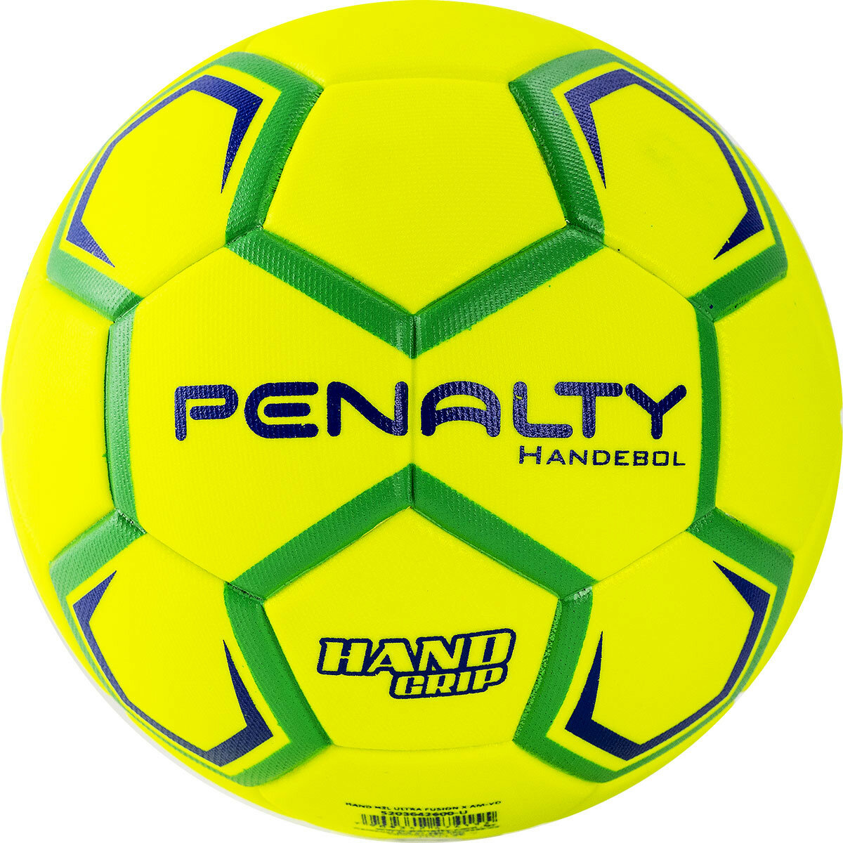 Мяч гандбольный Penalty Handebol H2l Ultra Fusion Feminino X 5203642600-u, размер 2, желто-зелено-синий (2)