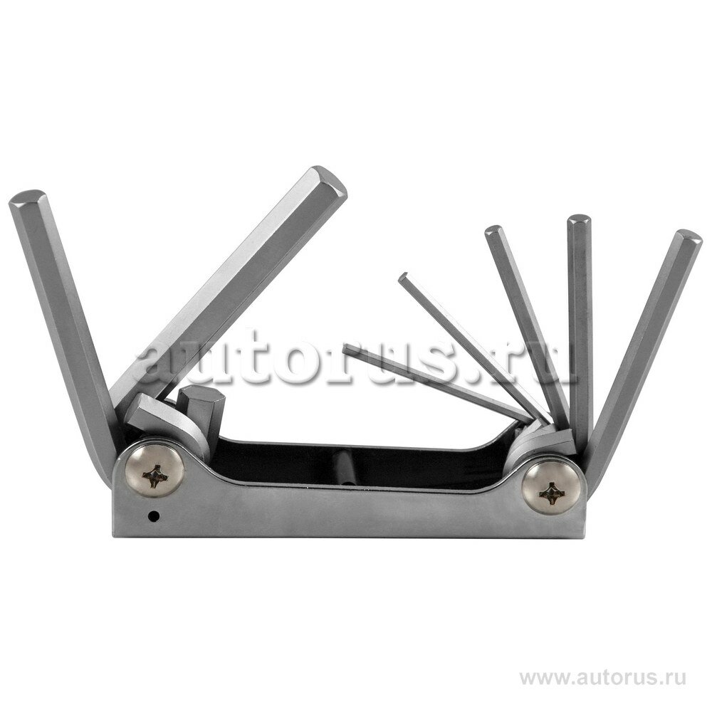 Набор ключей складных Hex 2,5-10 мм, 7 предметов, Jonnesway, артикул H01M07SF