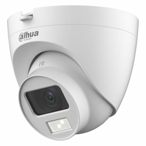 Камера видеонаблюдения аналоговая Dahua DH-HAC-HDW1200CLQP-IL-A-0280B-S6, 2.8 мм, белый