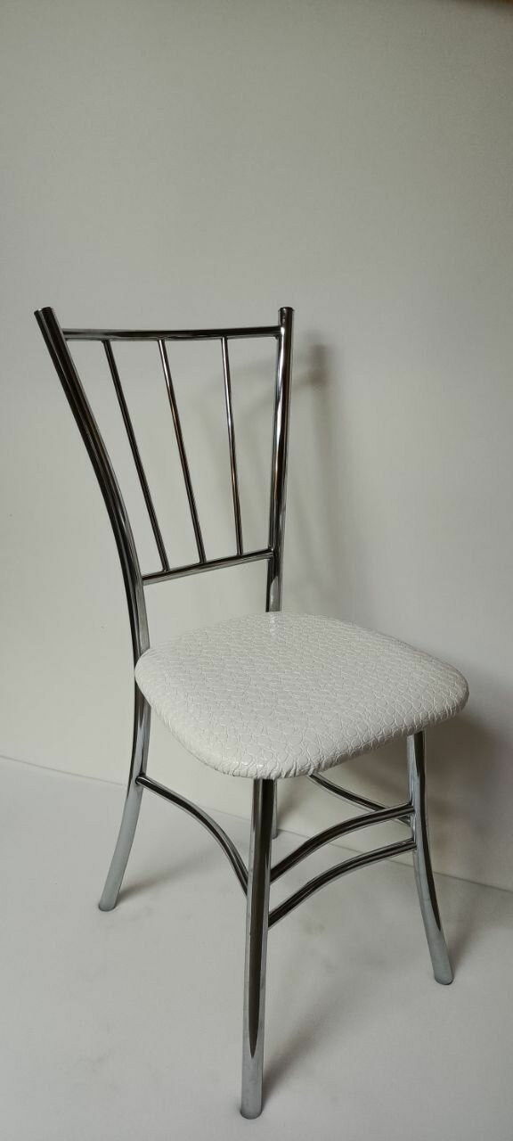 Стул Трилогия Континент-сервис, металлический каркас, обивка из экокожи, 2 шт