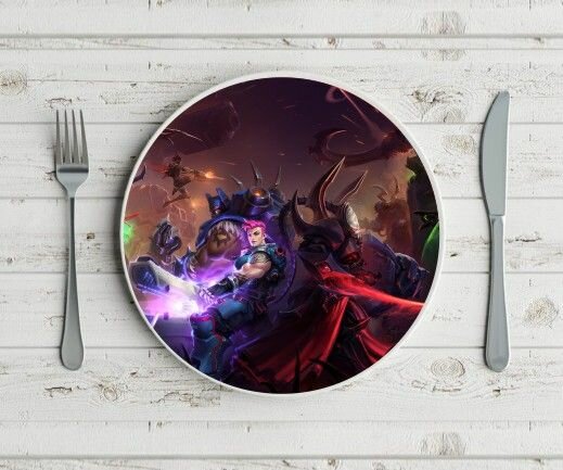 Тарелка Heroes of the Storm, Герои Шторма №8