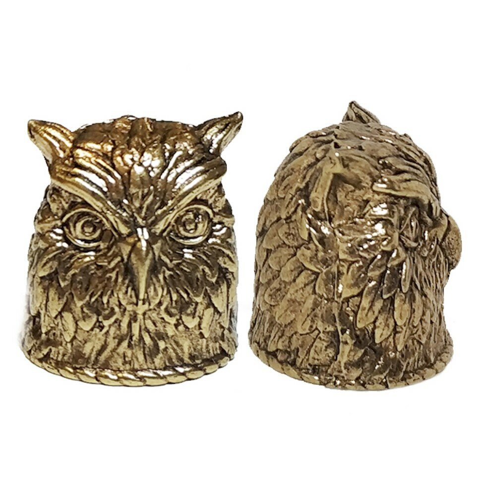 РТО 1389 Наперсток сувенирный "Филин", диаметр 1.8 см