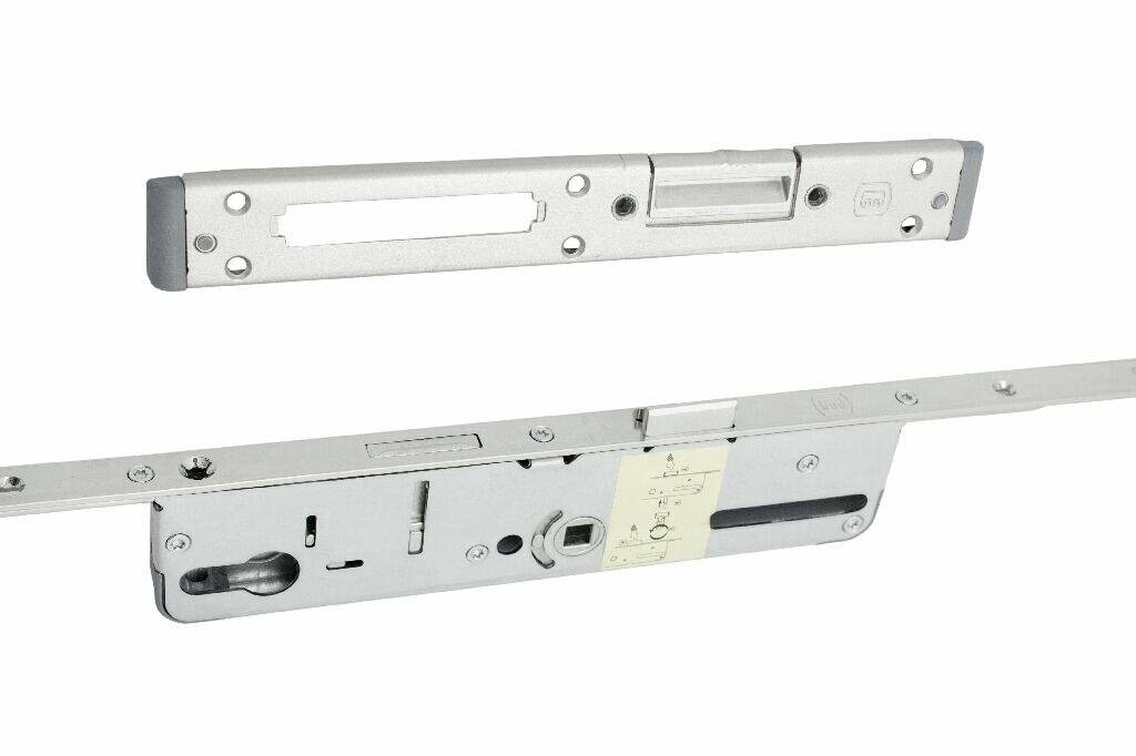 Планка ответная под ригель с фалевой защелкой Elementis(регулируемая) Gealan правая