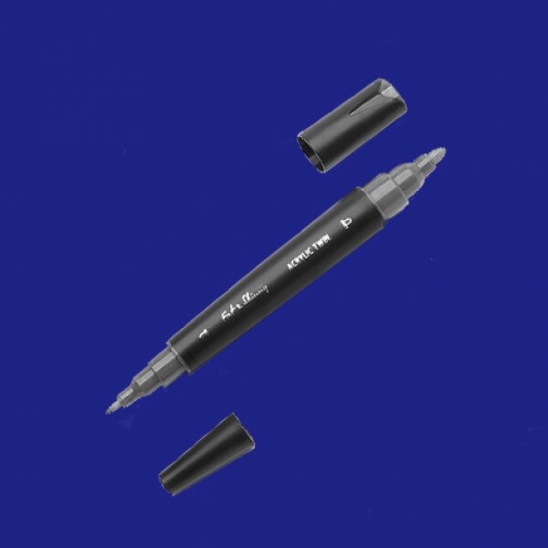 Fat&Skinny FSTA-09 PRUSSIAN BLUE маркер акриловый двусторонний