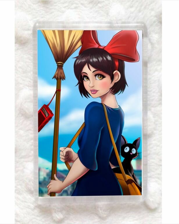 Магнит акриловый Ведьмина Служба Доставки №2