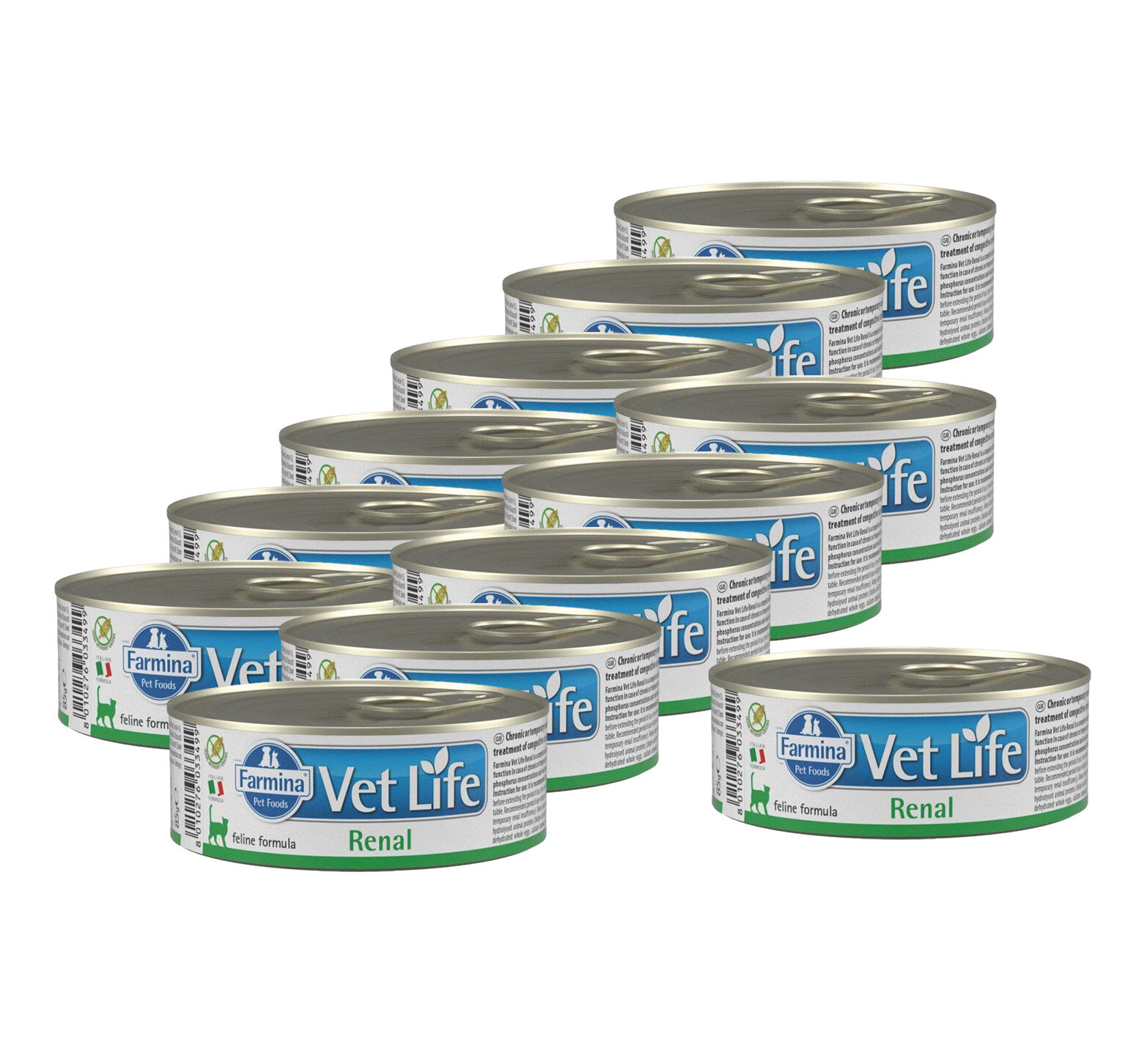Паштет Vet Life Renal для кошек - 85 г. х 12 шт.