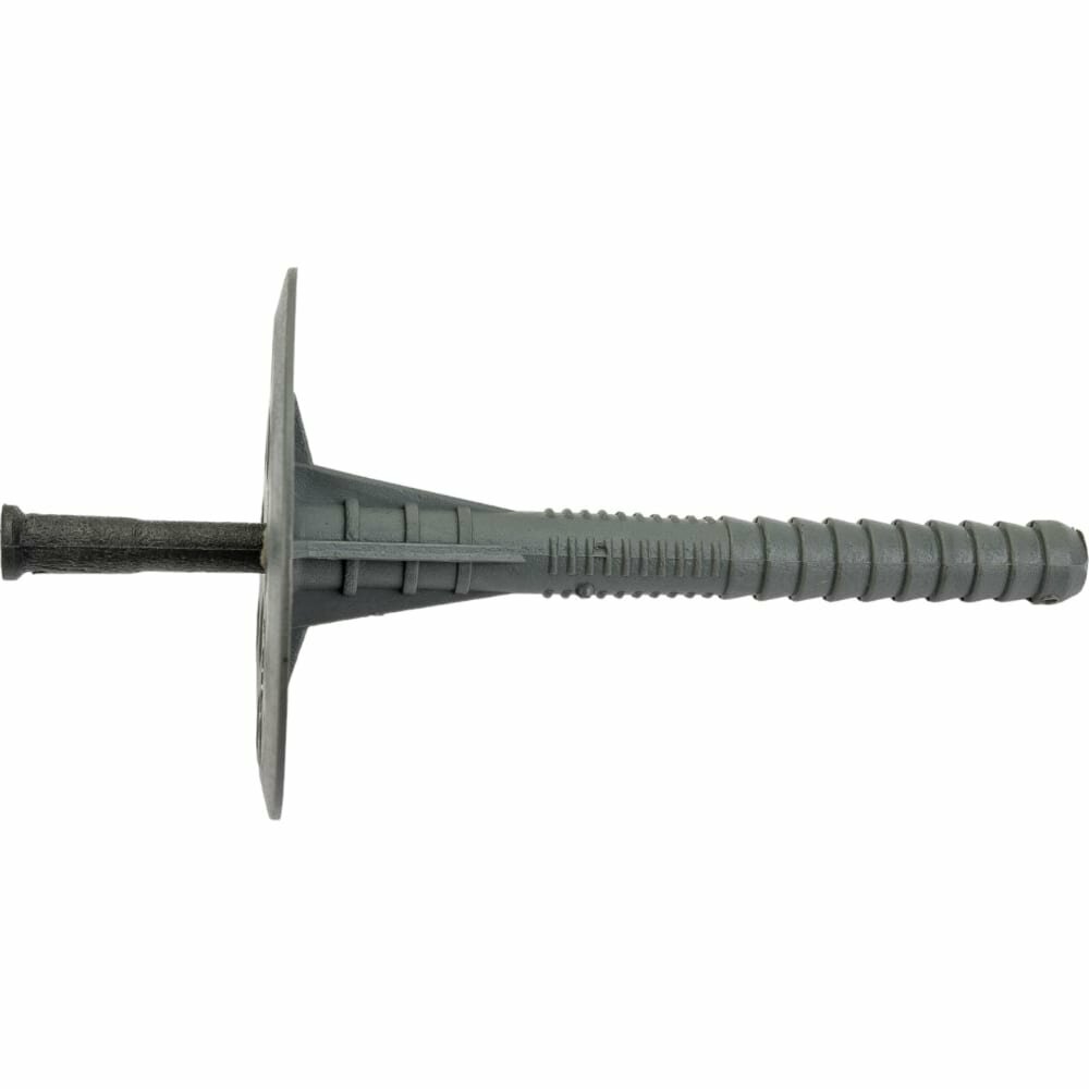 Дюбель для теплоизоляции с пластиковым гвоздём 10х90, 50шт - пакет Tech-Krep 101707, полнотелого силикатного, 150 мм