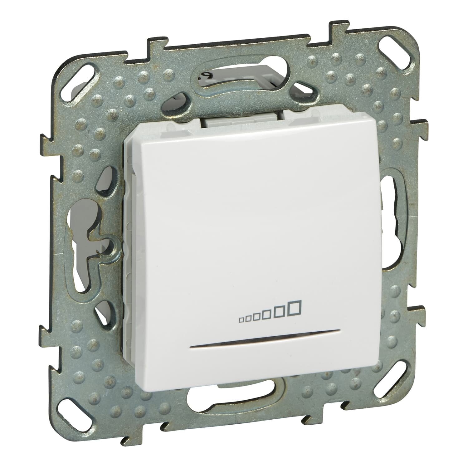 Диммер нажимной универсальный 350W SE Unica, белый MGU5.515.18ZD