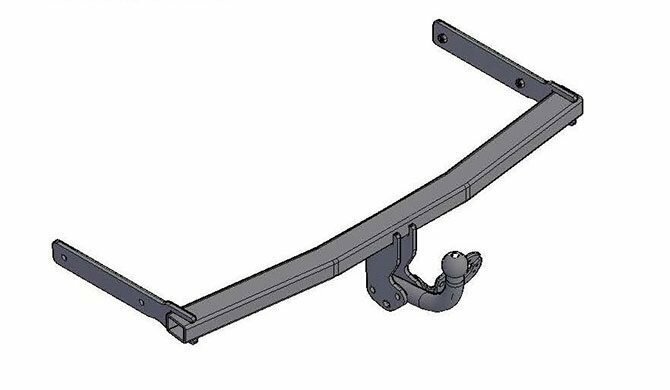 Фаркоп для SKODA Yeti с 2009 г. в. (без электрики) (паспорт и сертификат) Трейлер.9720