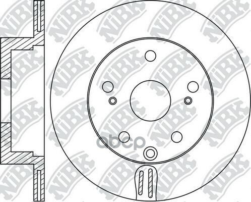 Диск тормозной TOYOTA CHASER (_X10_) 2.5 (JZX100_) 280 л. с. 1996 - 2001 MARK II VI седан 2.5 (JZX110) 280 л. с. 1992 - 1996 .