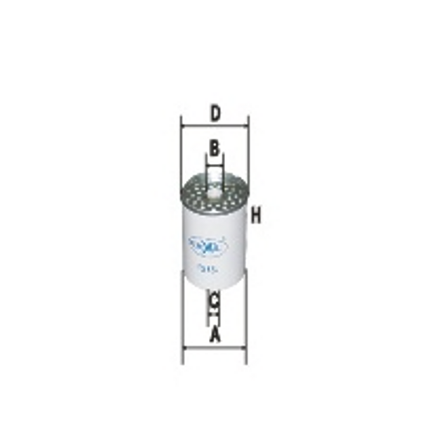 GOODWILL FG533 (0001231108 / 0002656621 / 0005006136) фильтр топливный audi, citroen, daf, fiat,