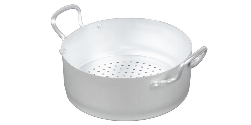 Сетка дуршлаг к кастрюле-пароварке алюминиевая, объем 2,5 л