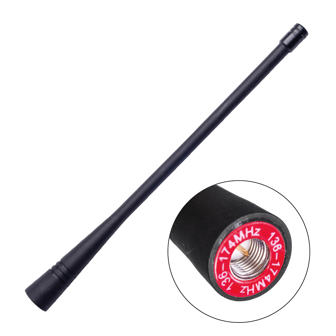 Антенна Аргут, VHF, для радиостанции Аргут А-73, пластик, черная