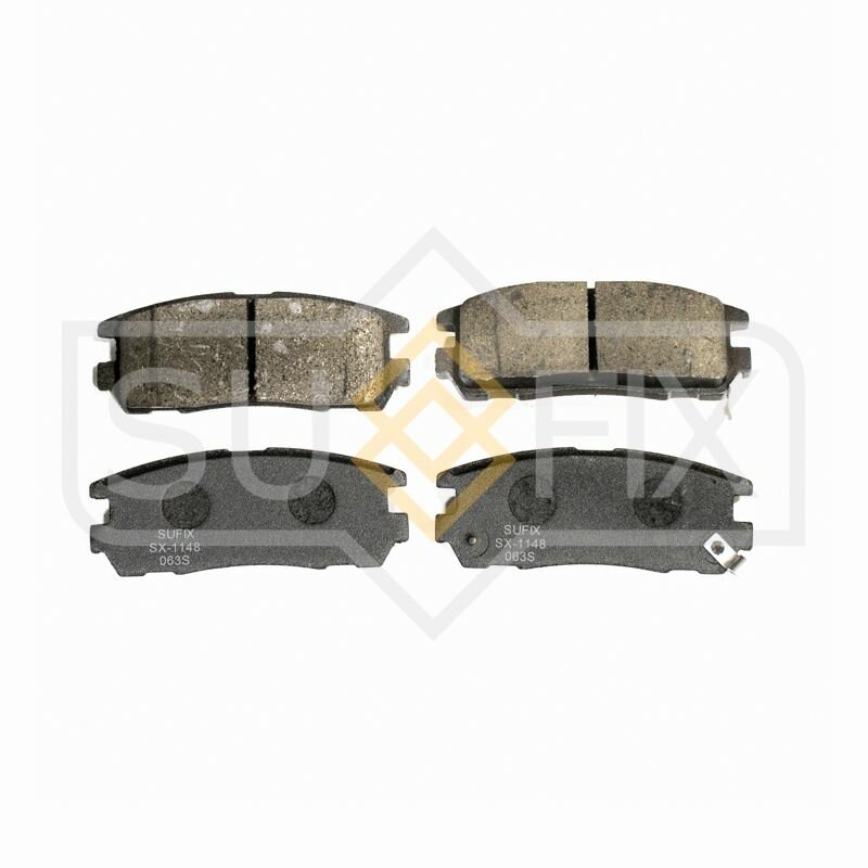 Тормозные колодки задние Great Wall Hover (H1/3/5) / Pegasus / Safe