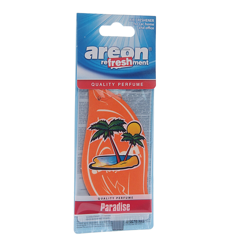 Ароматизатор подвесной пластина (рай) Refreshment Airplane AREON
