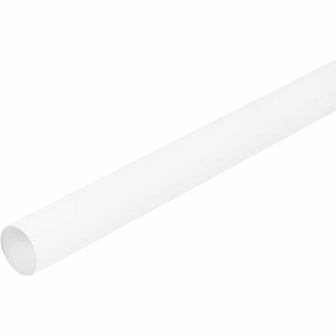 Штанга гладкая Inspire 200 см, металл, цвет белый