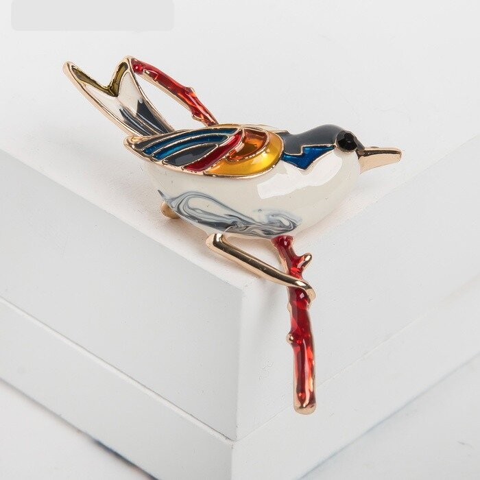 Брошь, эмаль