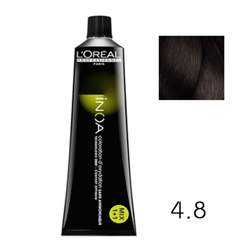 L'Oreal Professionnel Inoa Mochas 4.8 60GRM V049 Краска Франция 60 гр