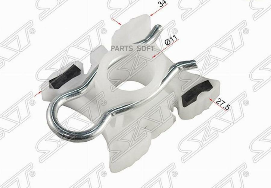 Клипса механизма стеклоподъемника BMW (Продажа по 10шт) SAT ST-M11931 | цена за 1 шт