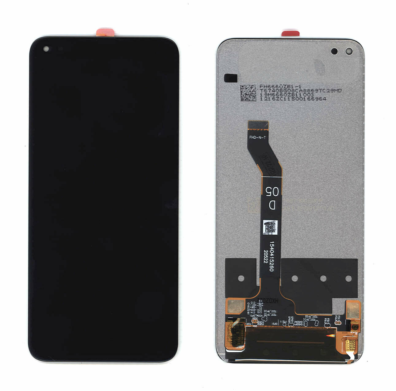 Дисплей (модуль) для телефона Huawei Honor 50 Lite, Honor X20, Nova 8i, черный