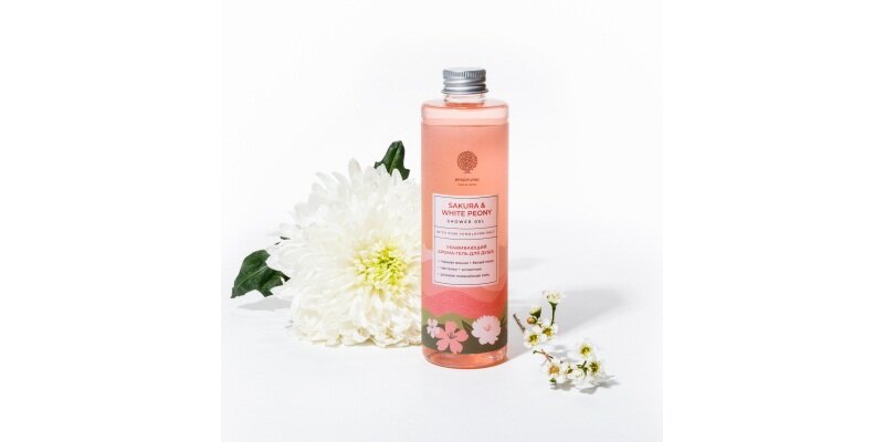 Sakura & White Peony shower gel Ухаживающий гель для душа, 250мл