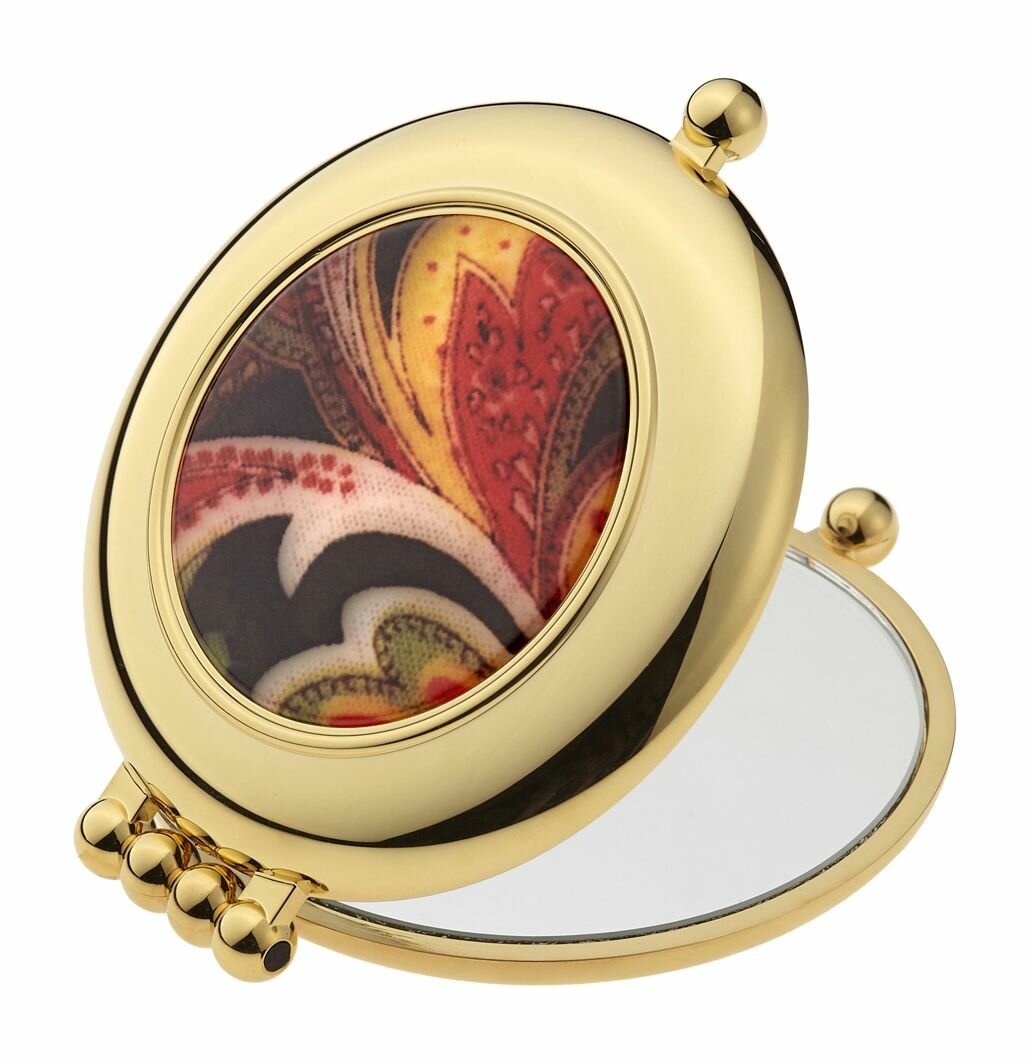 JANEKE Зеркало c принтом "Кашемир" D65