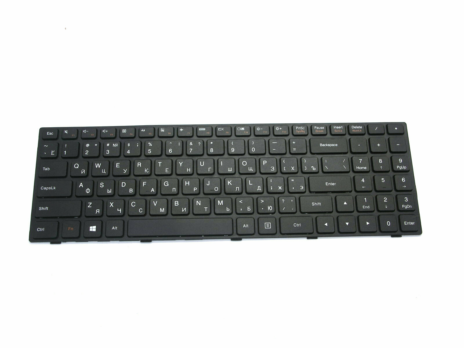 Клавиатура для Lenovo IdeaPad 100-15IBY, B50-10, B5010 черная, с рамкой, KBD-LE-75