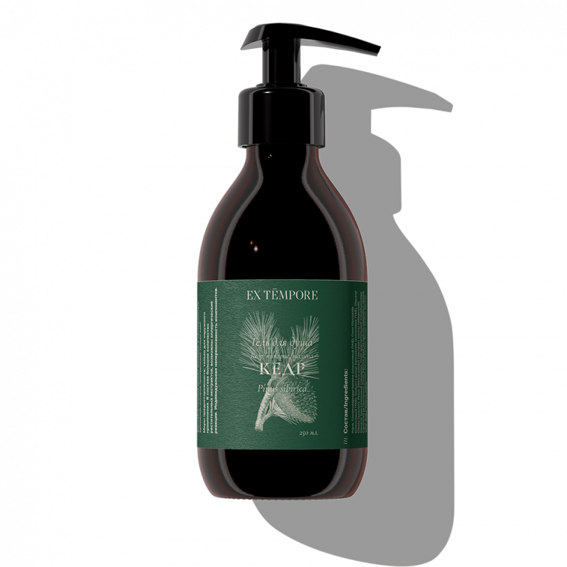 Гель для душа «Кедр Сибирский» EX Tempore