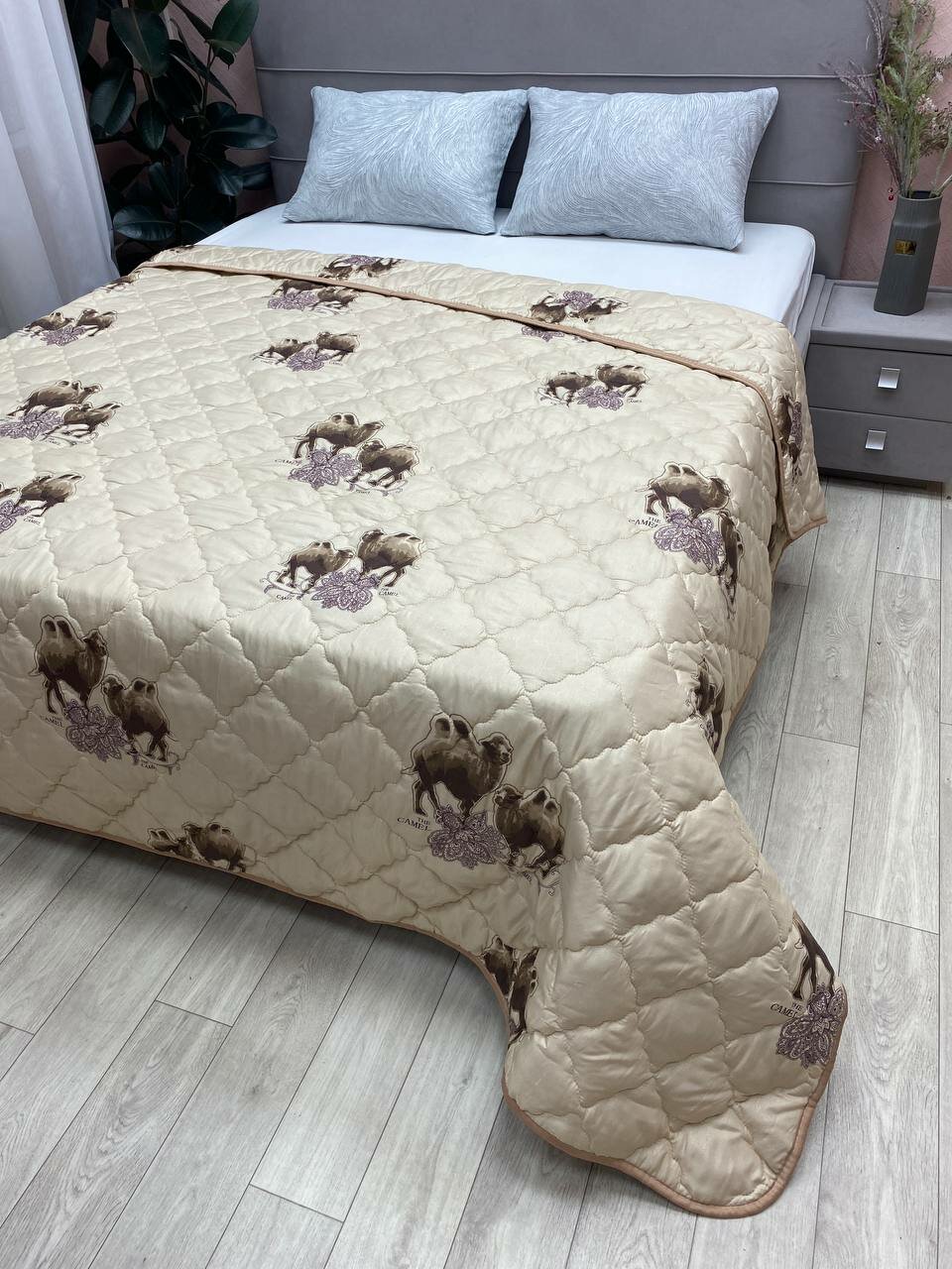 Одеяло всесезонное евро макси от бренда YAFETEX гипоаллергенное