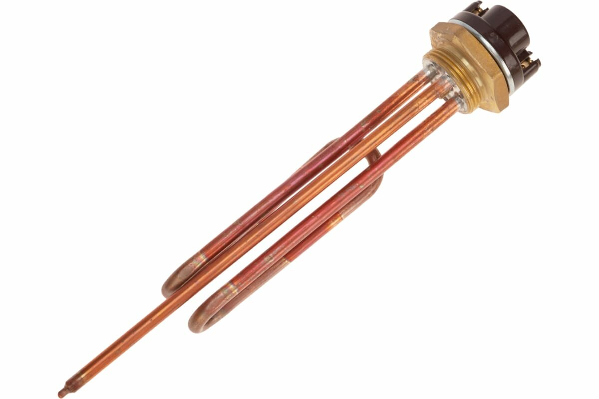 REXANT ТЭН для бойлера 2500 Вт, фланец М6 42 мм, терморегулятор 70°С, кольцо 70-0319-1