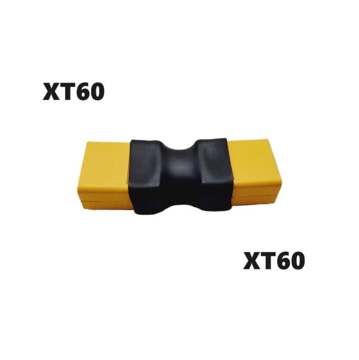 Переходник ХТ60 на XT60 (мама / мама) 175 разъем питания XT60 желтый XT-60 адаптер XT60H коннектор XT60U M штекер