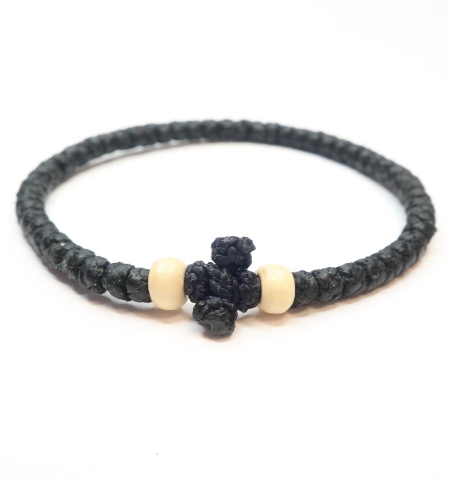 Плетеный браслет, бисер