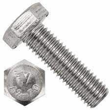 Болт 8х40 DIN 933, нержавеющая сталь А2, 5 шт.