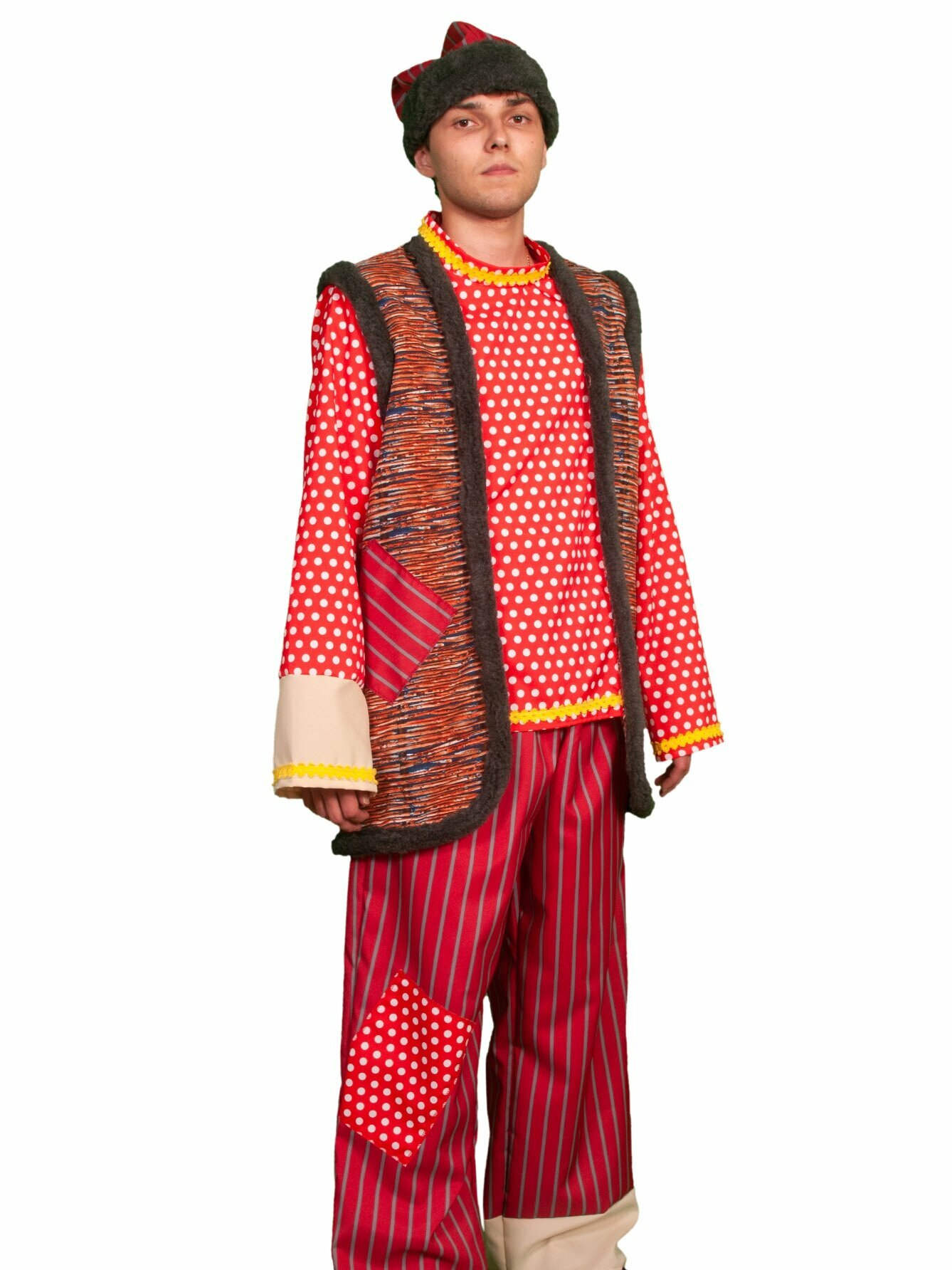 Взрослый костюм Емеля (52-54) для сказочных постановок сказок