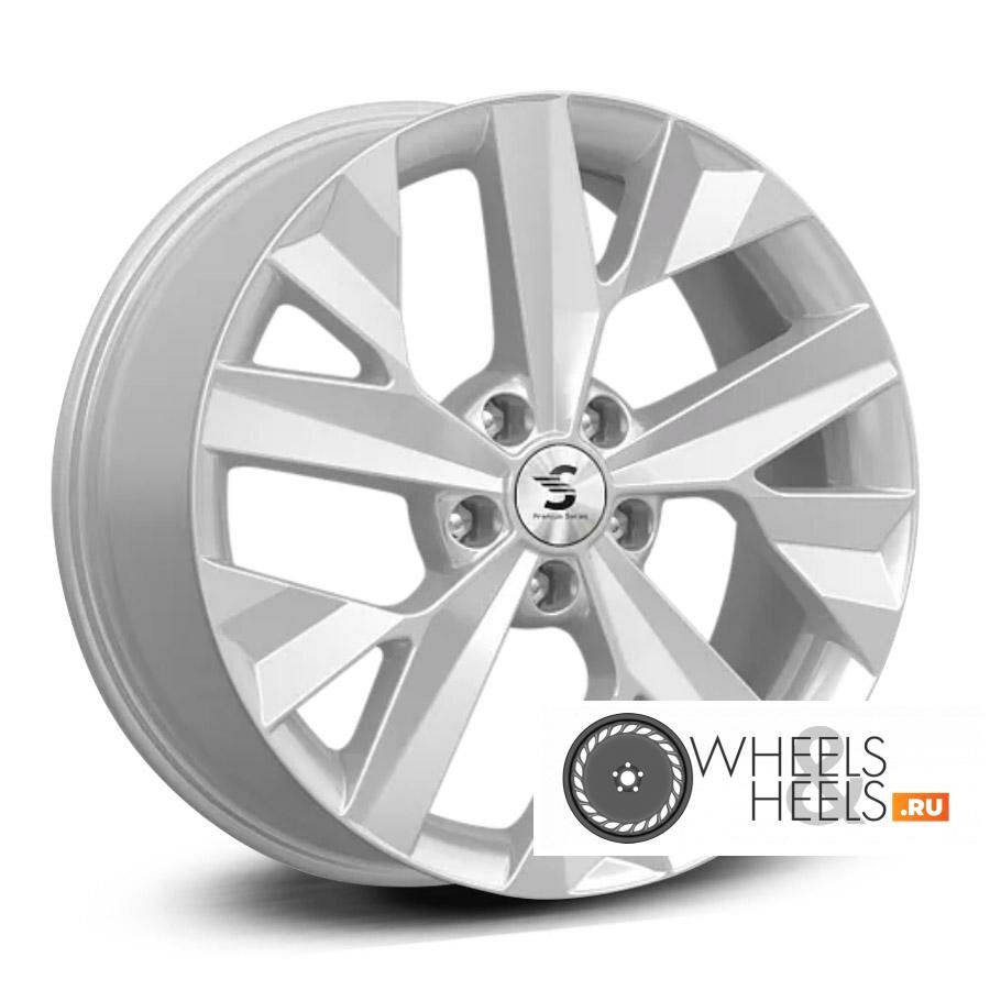 Диск автомобильный литой Premium Series КР011 RAV4 18x7.5 5x114.3 et45 dia60.1 Насыщенный серебристый