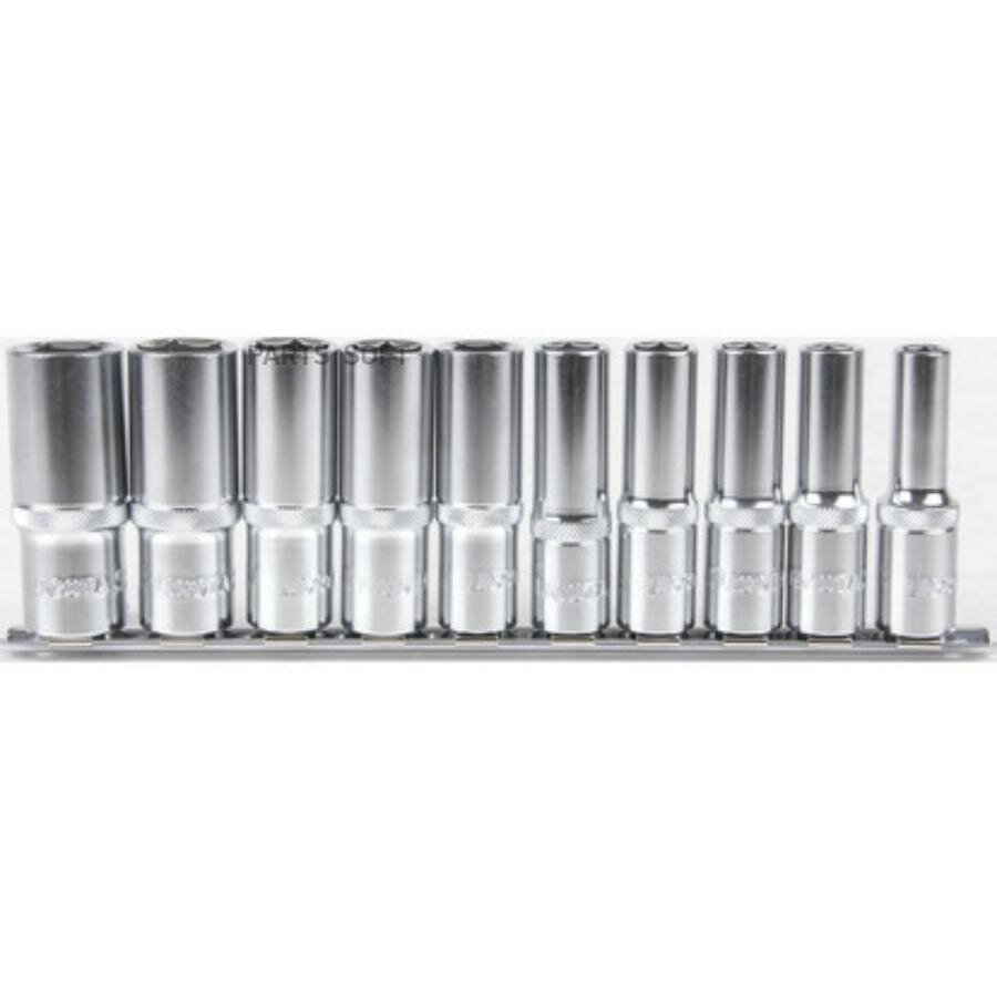 LICOTA TBS-23005 Набор глубоких торцевых головок 1/2 12-ти гранных 10 пр. на линейке 10-24 мм ()